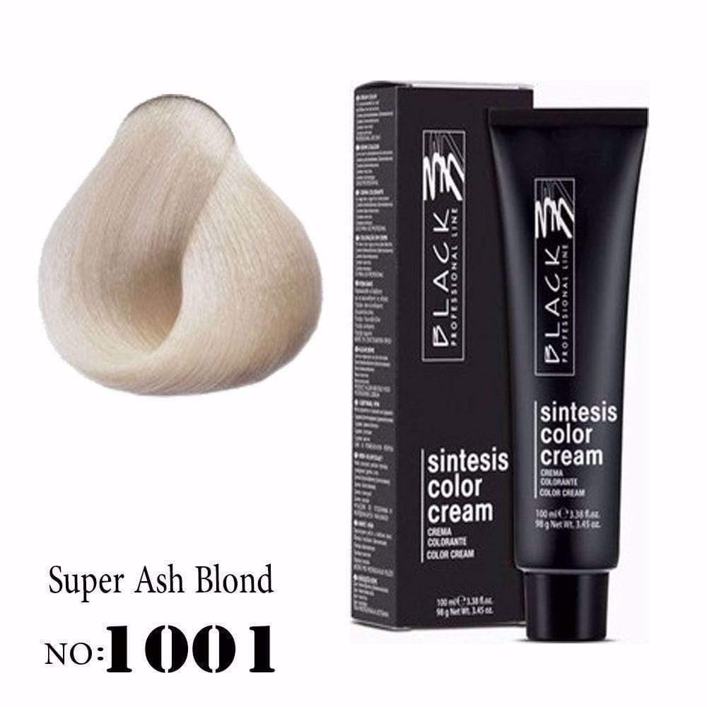 Black Sintesis Color Cream Super Ash Blonde 1001 – Awarid UAE